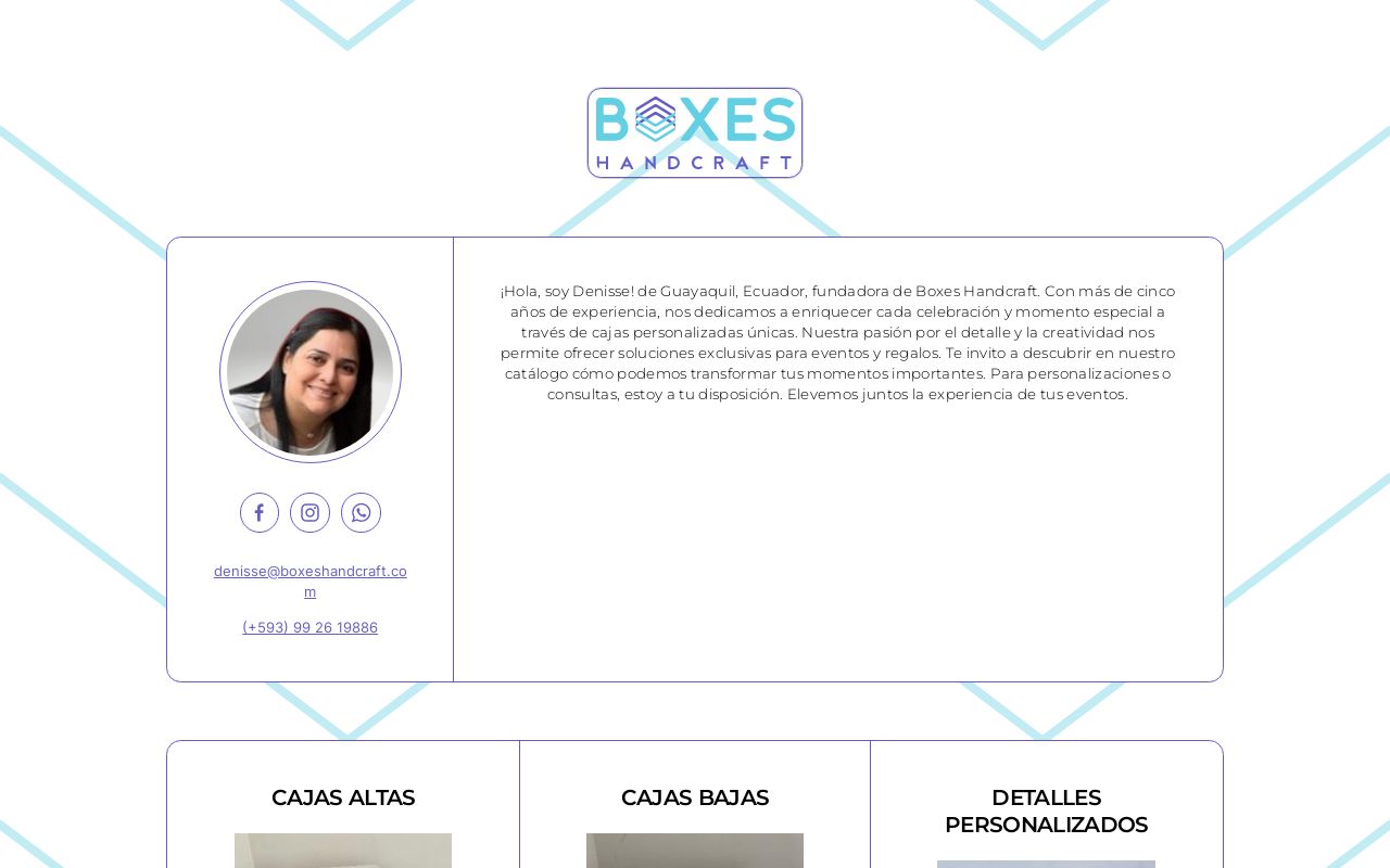 Catálogo Boxes Handcraft